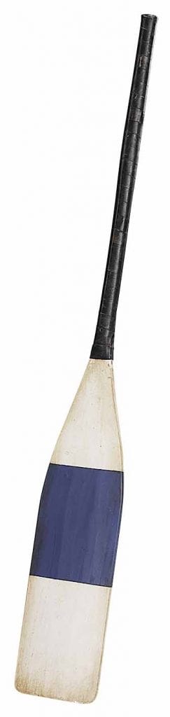 White & Blue Oar - Decorative Accessories | Refined Living