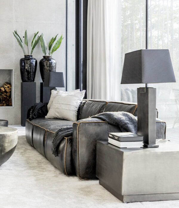 Halo Buddy 3 Seater Sofa - Leather Sofas | Refined Living