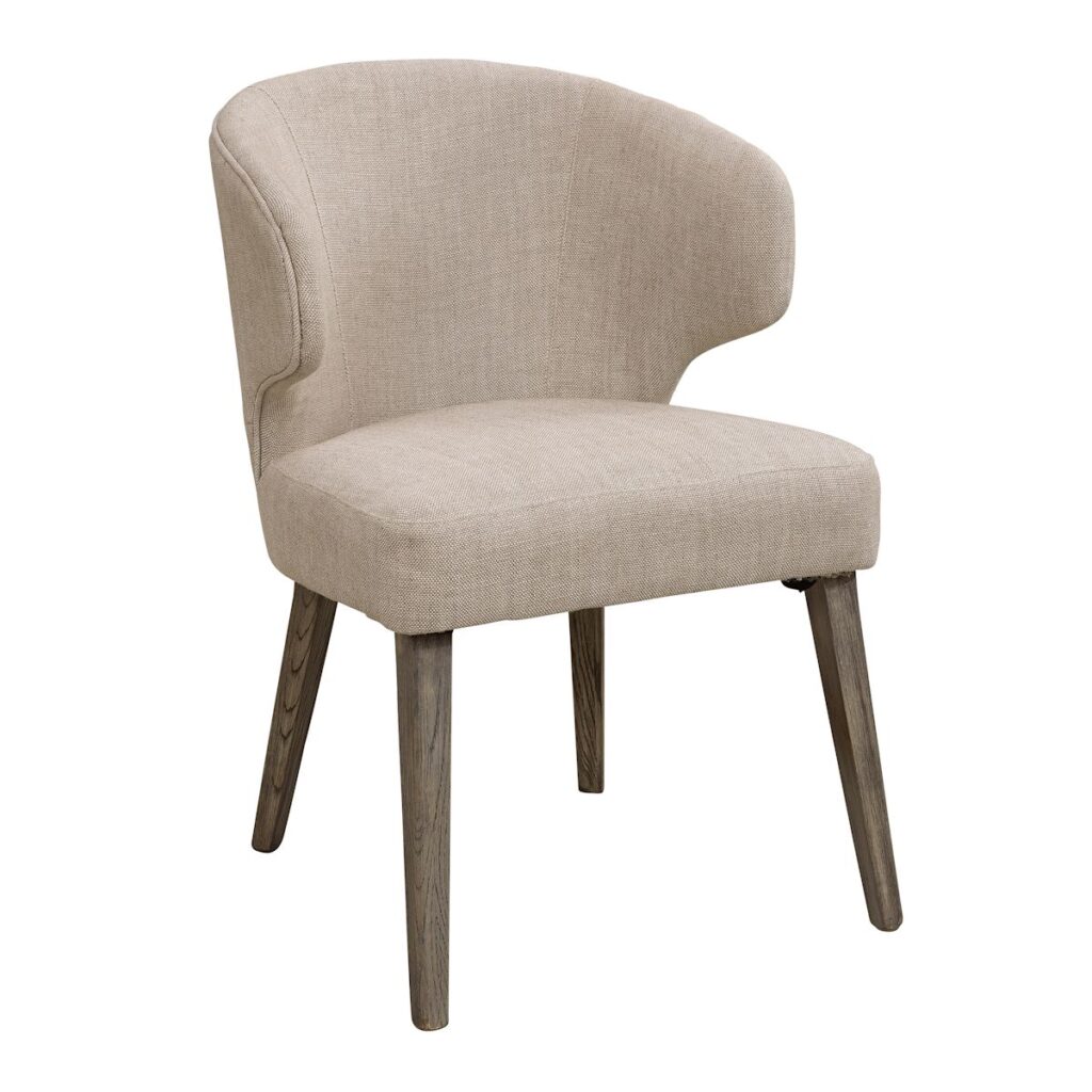 La Vella Dining Chair – Linen Sand - Dining | Refined Living